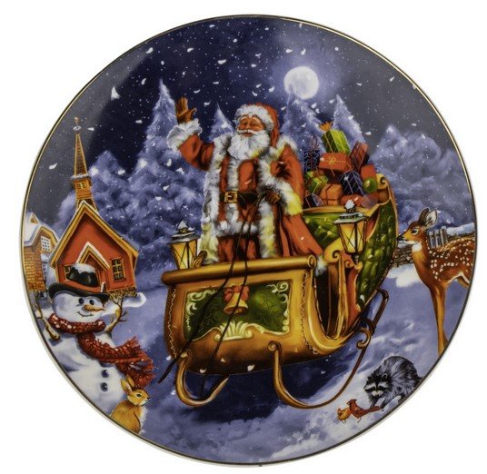 Altom, Talerz deserowy christmas story, 20 cm - Altom Design | Sklep ...