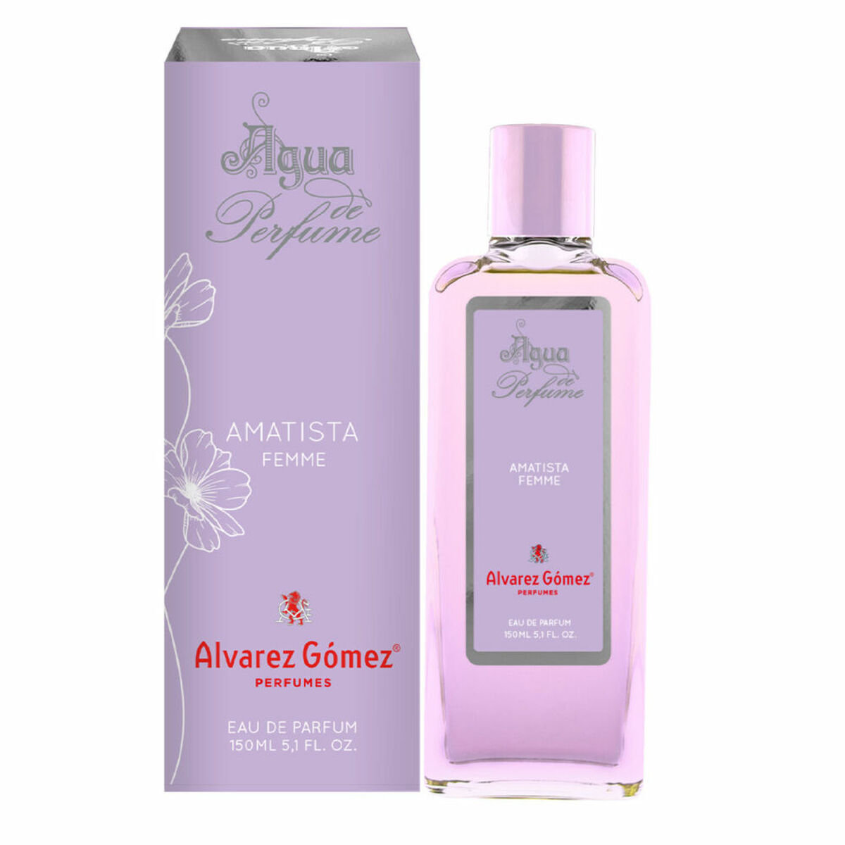 Alvarez Gomez, Amatista Femme, Woda perfumowana, 150 ml | Sklep EMPIK.COM