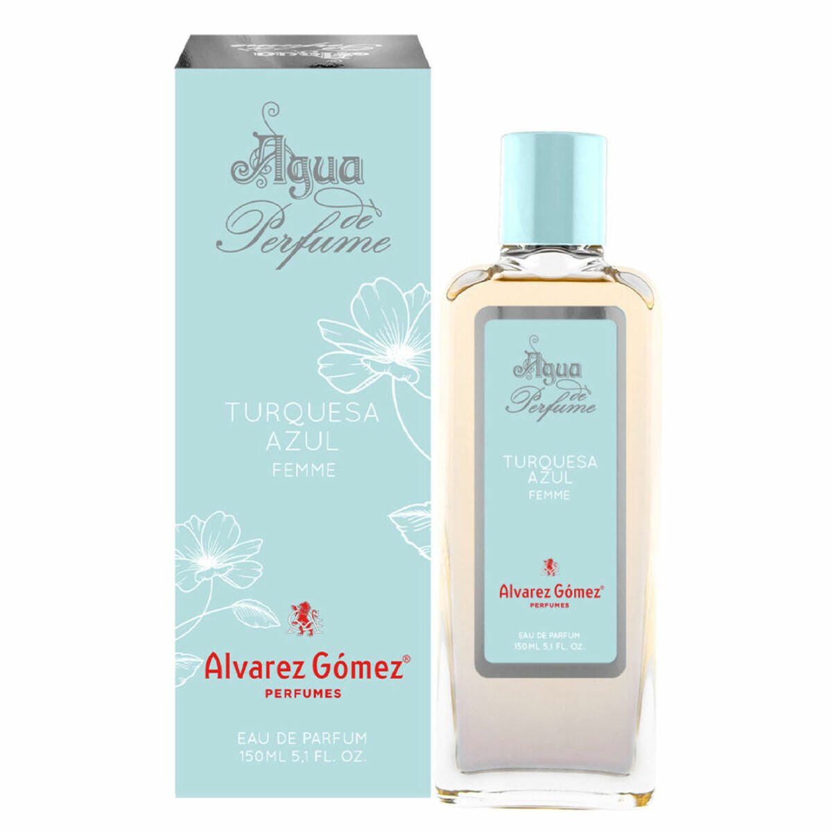 Alvarez Gomez, Turquesa Azul Femme, Woda perfumowana, 150 ml | Sklep ...