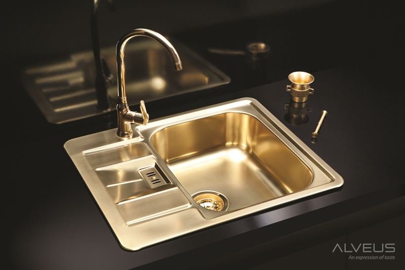 ALVEUS LINE 60 zlewozmywak stalowy MONARCH antracyt - ALVEUS | Sklep ...