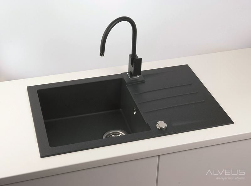 ALVEUS ROCK 130 zlewozmywak granitowy piasek (terra) - ALVEUS | Sklep ...