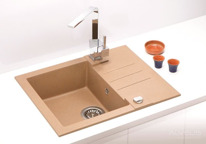 ALVEUS ROCK 30 zlewozmywak granitowy piasek (terra) - ALVEUS | Sklep ...