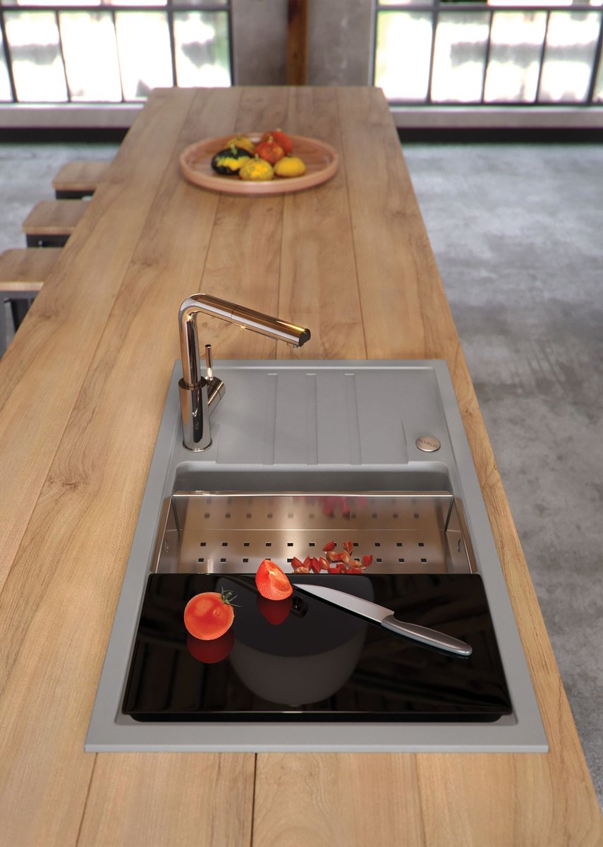 ALVEUS Zlewozmywak granitowy INTERMEZZO 30 beżowy - ALVEUS | Sklep ...