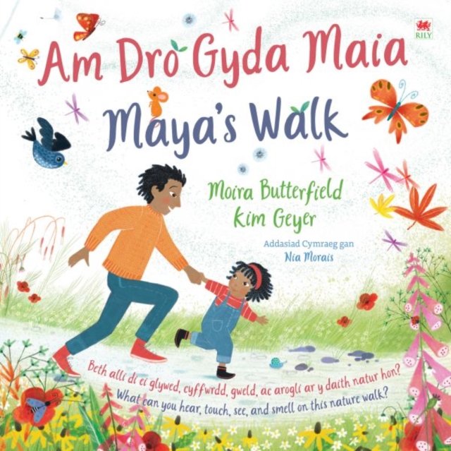 Am Dro gyda Maia / Maya's Walk - Moira Butterfield | Książka w Empik