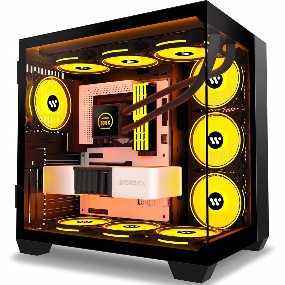 Amanson H03 Obudowa Pc Atx Mid-Tower Z Hartowanego Szkła - Inna marka ...