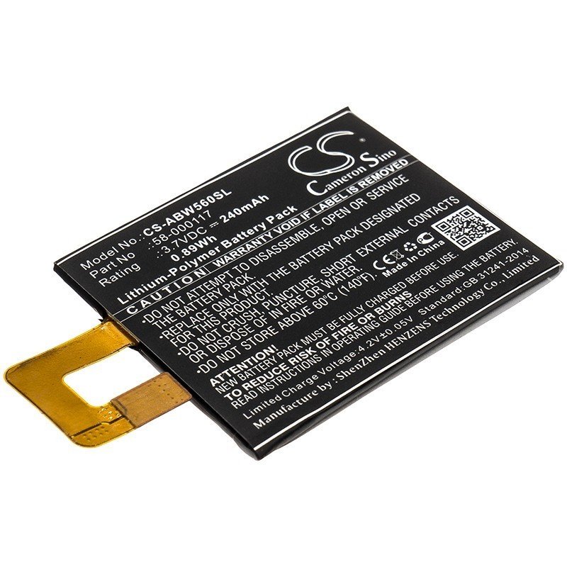 Amazon Kindle Oasis / 58-000117 240mAh 0.89Wh Li-Polymer 3.7V (Cameron Sino) - Cameron Sino ...