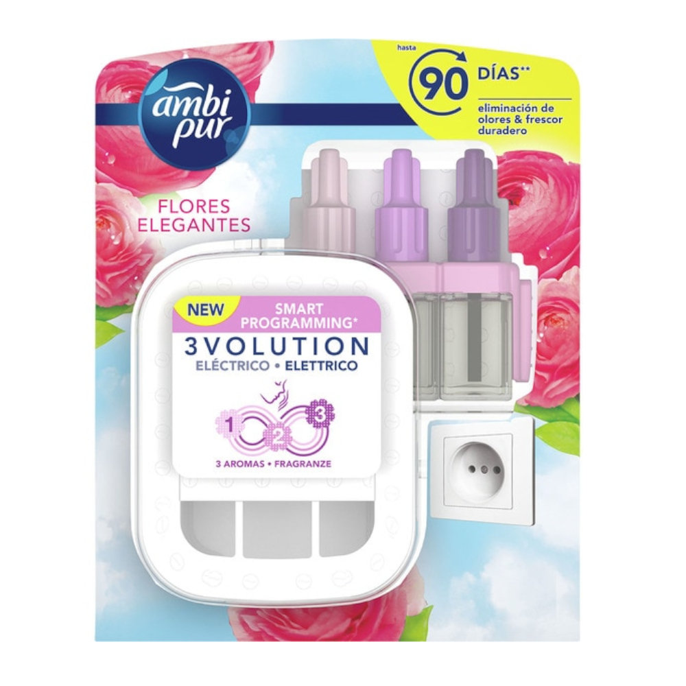 Ambi Pur 3Volution Flores Elegantes Odświeżacz Komplet It - Ambi Pur ...