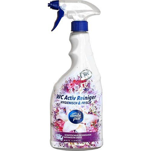 Ambi Pur Wc Spray Łazienka White Flowers 750ml Do Czyszczenia Łazienki ...