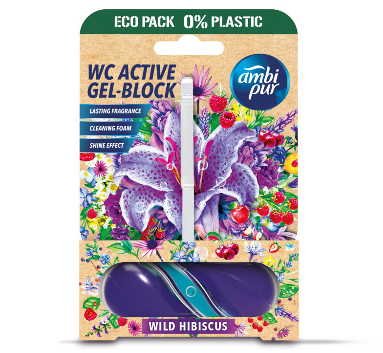Ambi Pur Zawieszka Żelowa Do Wc Wild Hibiscus 1X45G - Ambi Pur | Sklep ...