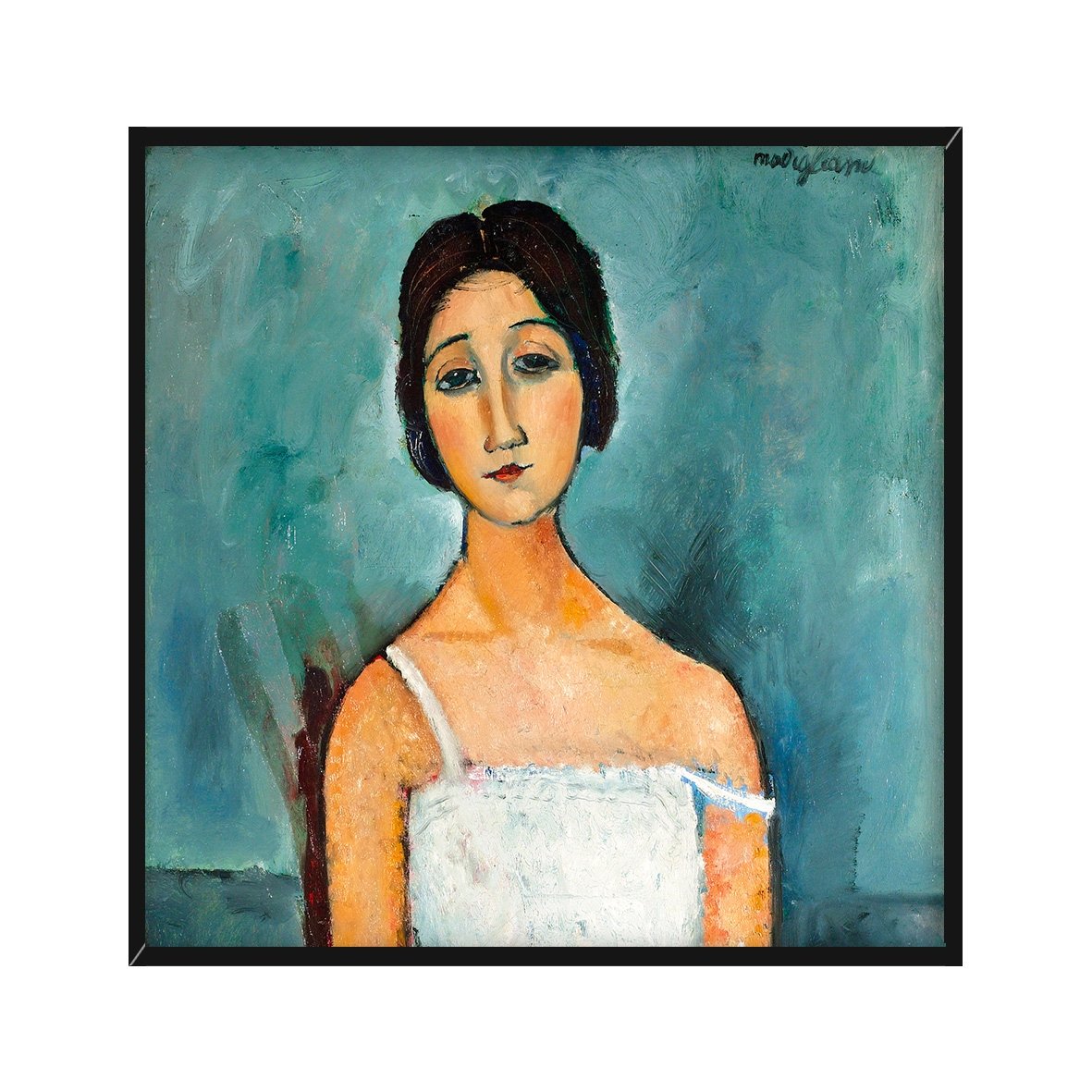 Amedeo Modigliani Christina 50x50 - ANTYKWARIAT "CZUŁA JEST NOC" JAKUB ...