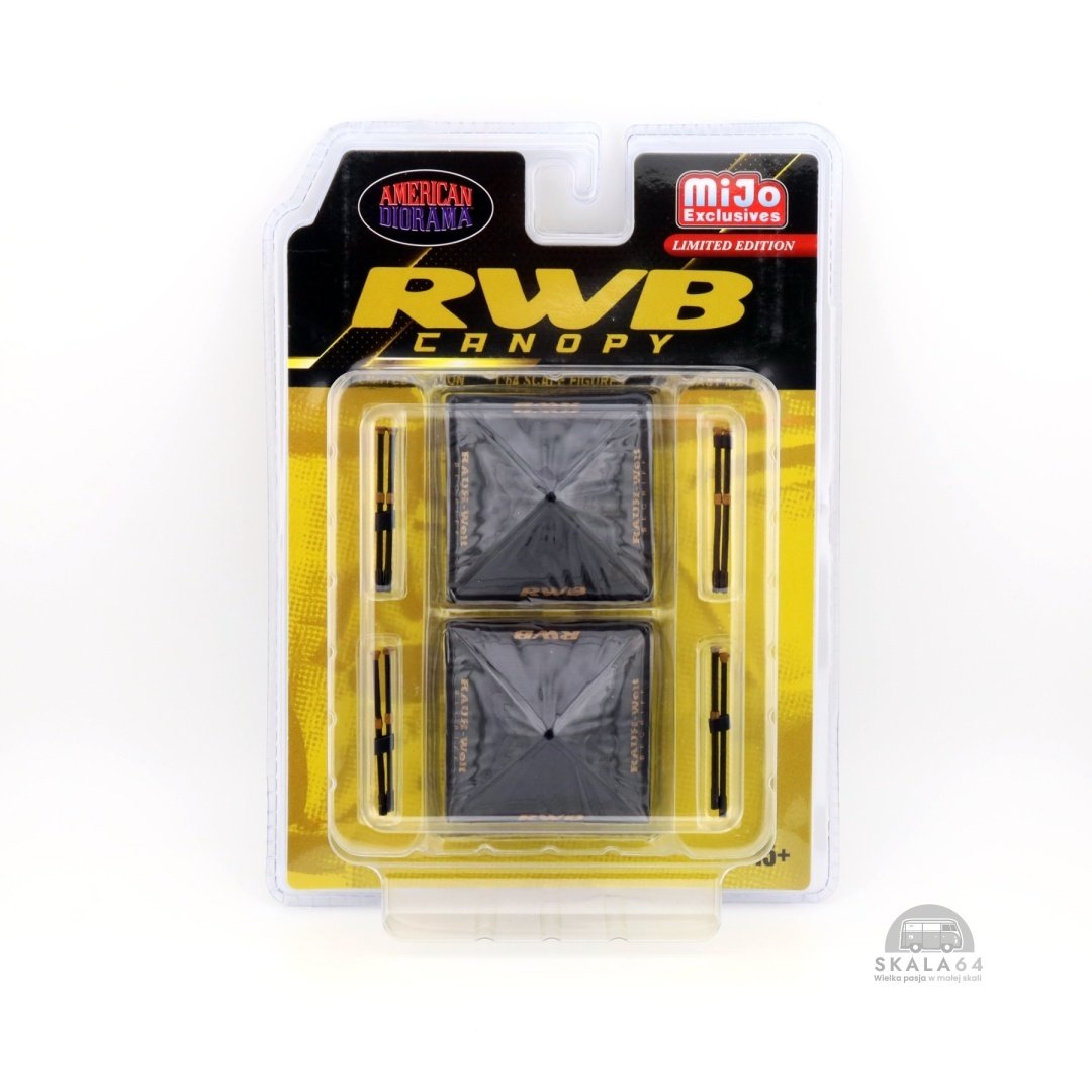 AMERICAN DIORAMA RWB Canopy Black MiJo Exclusives Limited Edition ...
