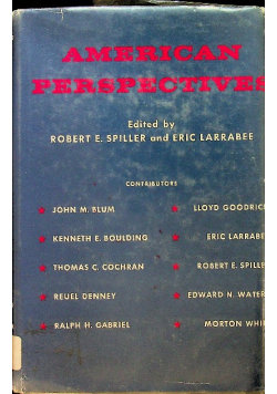 American Perspectives - Harvard University Press | Książka w Empik