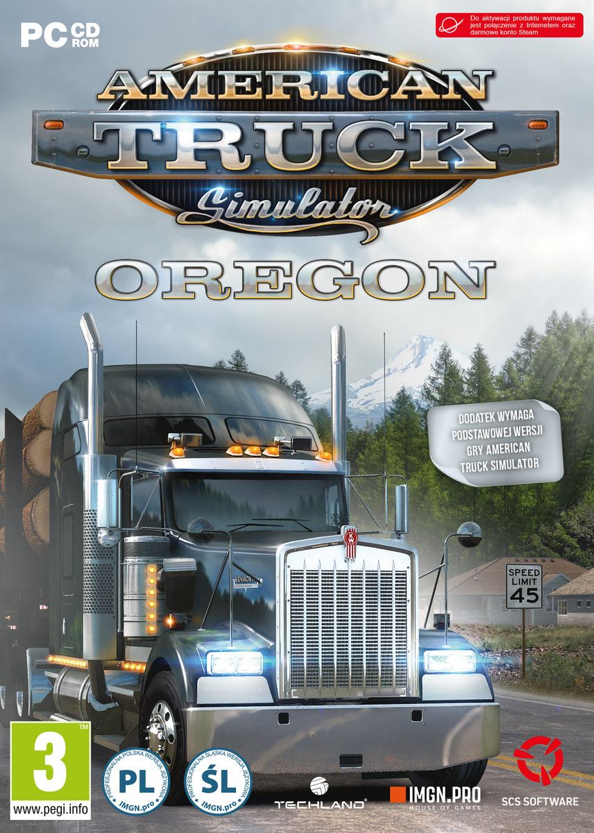 American Truck Simulator - Oregon, PC - IMGN.PRO | Gry i programy Sklep ...