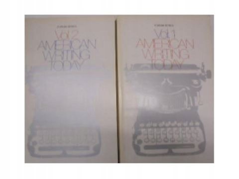 American Writing Today t 1-2 - Richard Kostelanetz | Książka w Empik