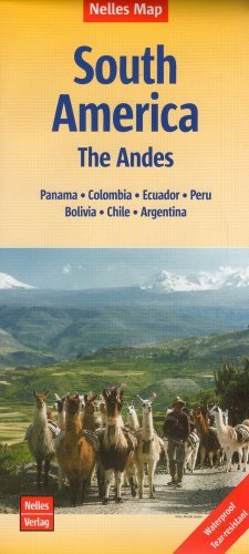 Ameryka Południowa, Andy. Mapa 1:4 500 000 - Opracowanie zbiorowe ...