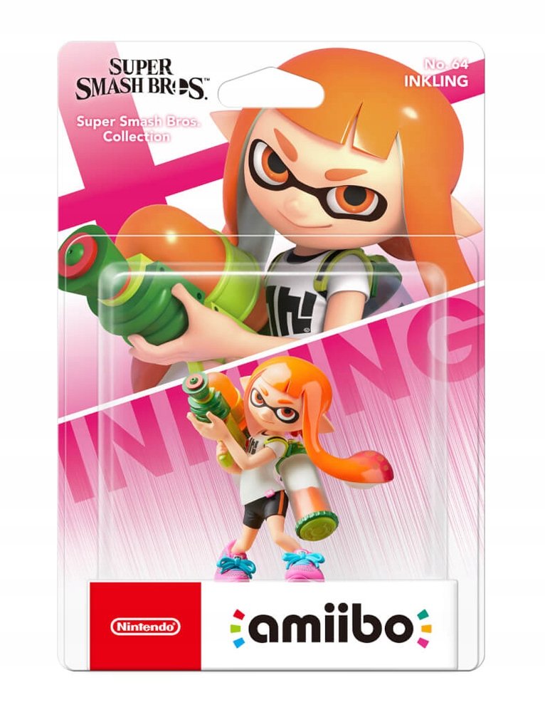 Amiibo Smash Inkling 64 - Nintendo | Gry i programy Sklep EMPIK.COM