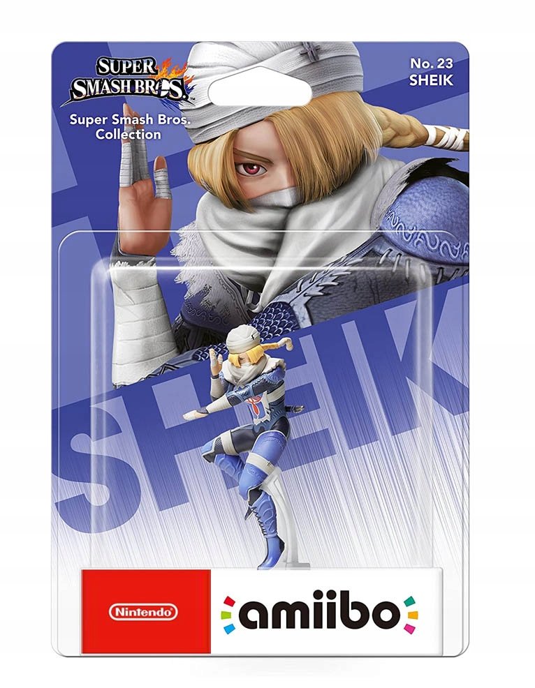 Amiibo Smash Sheik No. 23 - Nintendo | Gry i programy Sklep EMPIK.COM