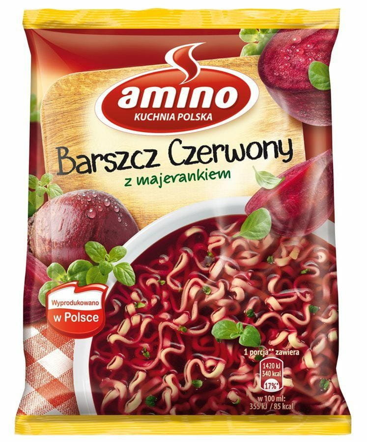 AMINO Barszcz Czerwony Błyskawiczny (66g) - Amino | Sklep EMPIK.COM