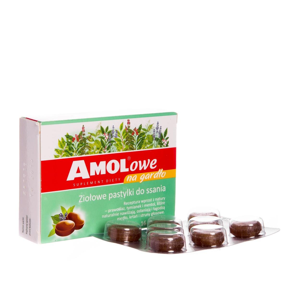 Amolowe Pastylki Na Gardło 16 Past. | Sklep EMPIK.COM