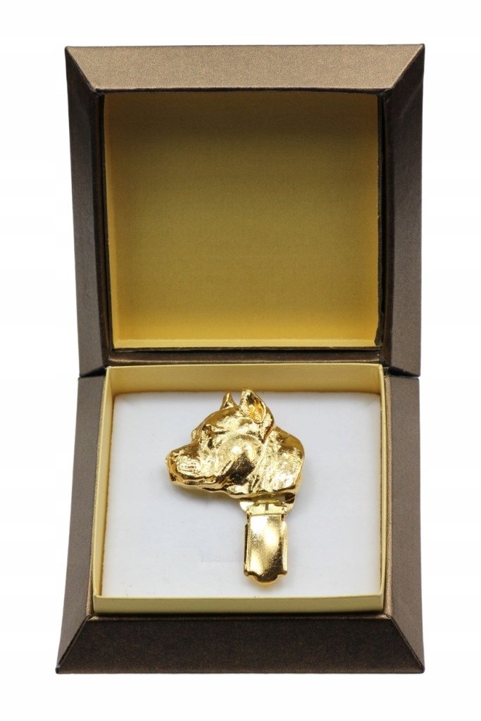 Amstaff Amstaf broszka z klipsem w pudełku - Inna marka | Moda Sklep ...