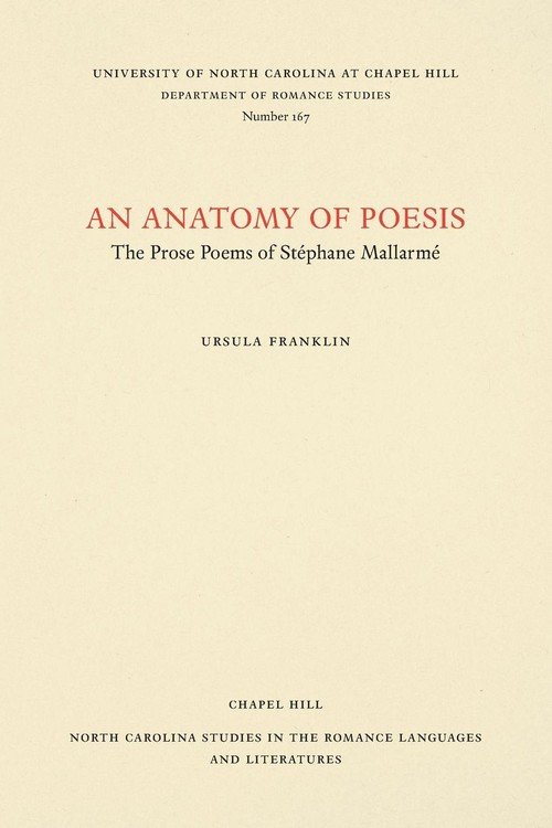An Anatomy of Poesis - Franklin Ursula | Książka w Empik