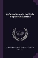 An Introduction to the Study of Spectrum Analysis - Watts William ...