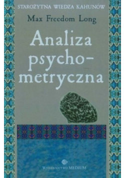 Analiza psychometryczna - Long Max Freedom | Książka w Empik
