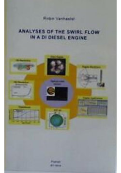 Analyses of the swirl flow in a di diesel engine - | Książka w Empik