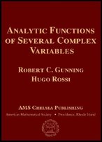 Analytic Functions of Several Complex Variables - Opracowanie zbiorowe ...