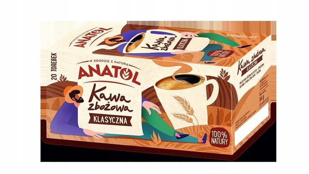 Anatol Kawa Zbożowa Cappuccino 20 torebek ekspresowych - Inna marka ...