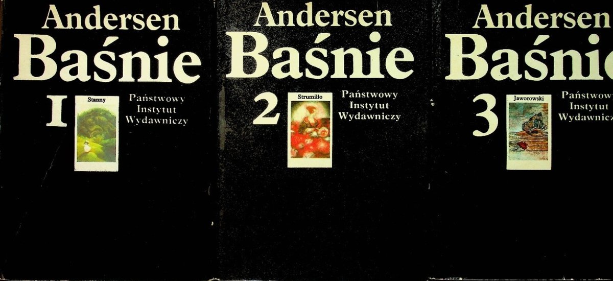 Andersen Baśnie Tom I do III - Hans Christian Andersen | Książka w Empik
