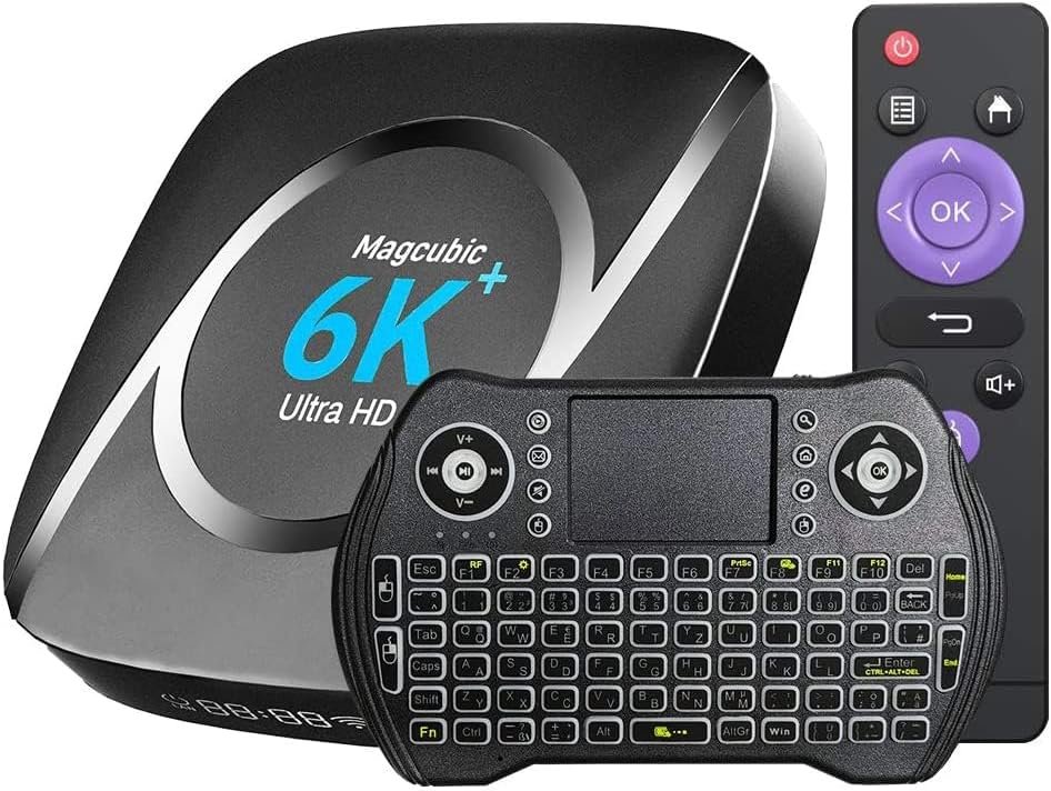 Android TV BOX MAGCUBIC ZESTAW SMART 6K-PLUS Android 121554 - Inna ...