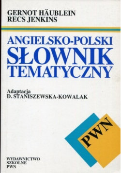 Angielsko polski słownik tematyczny - Haublein Gernot | Książka w Empik