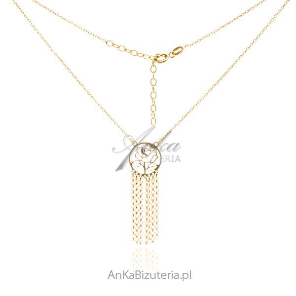 ankabizuteria.pl Naszyjnik srebrny pozłacany - AnKa Biżuteria | Moda ...