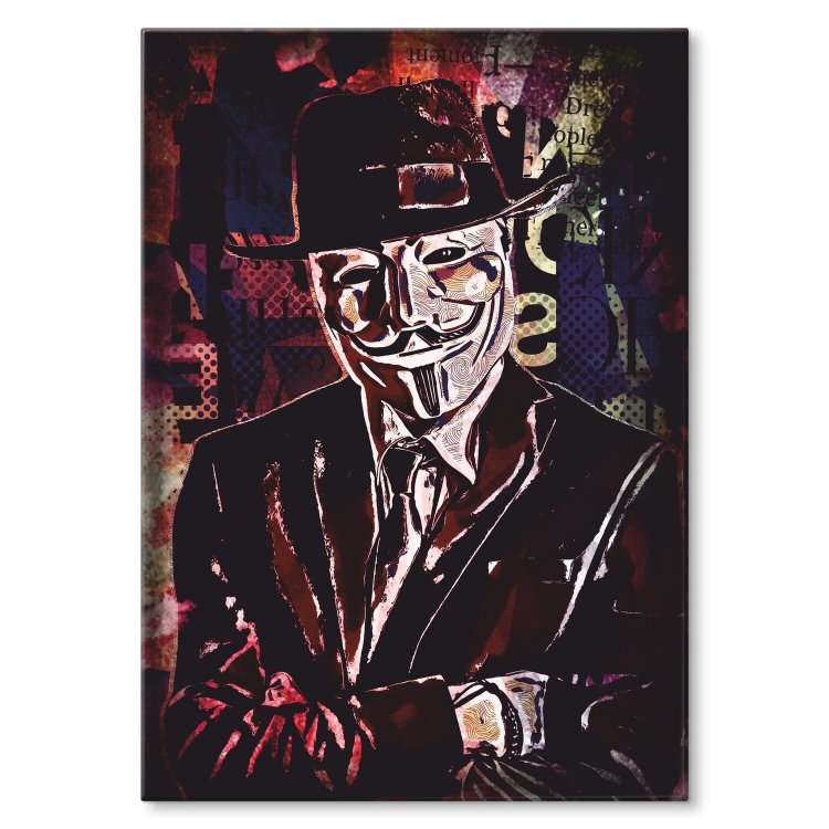 Anonymous Metalowy Plakat Blacha dekoracyjna Tabliczka Szyld 30 x 42 cm ...