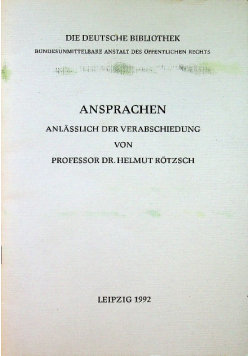 Ansprachen anlässlich der verabschiedung - | Książka w Empik