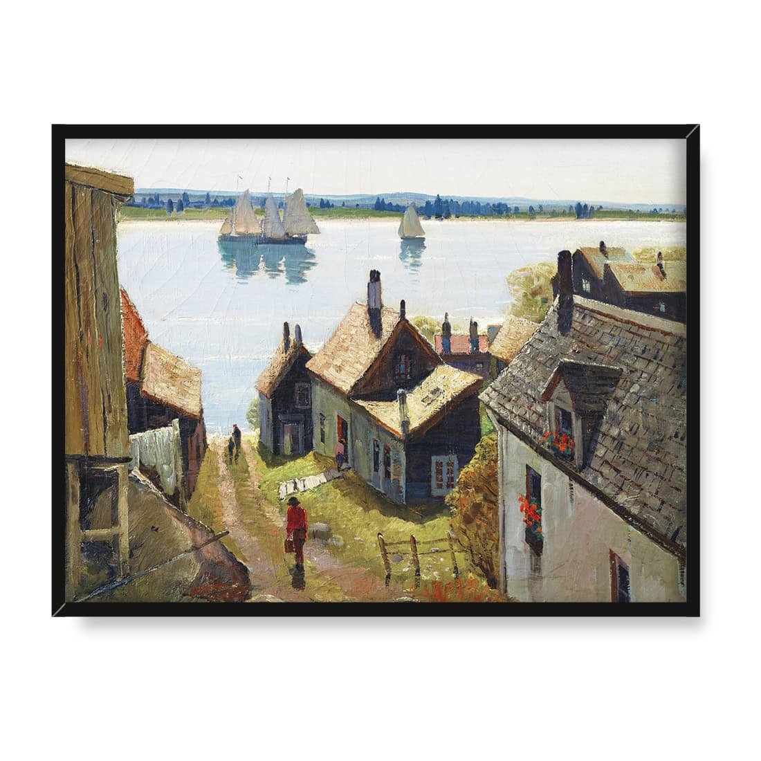 Anthony Thieme Dachy Gloucester 40×30 W RAMIE - ANTYKWARIAT "CZUŁA JEST ...