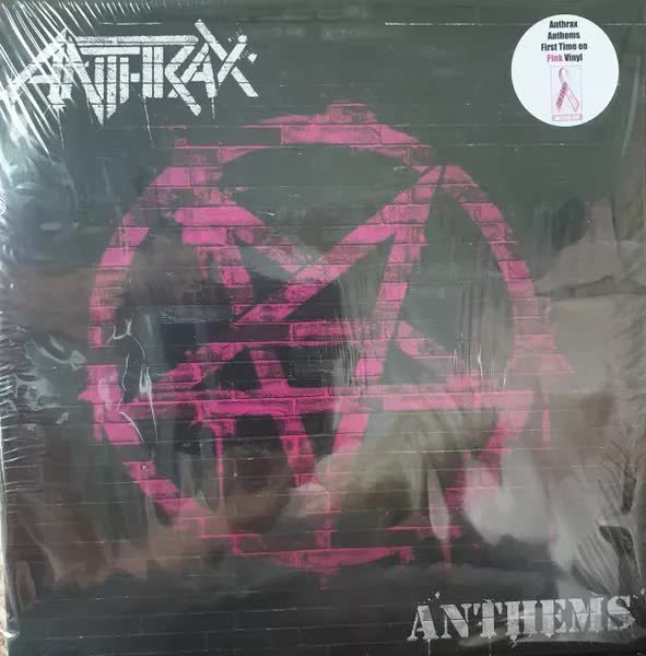 Anthrax: Anthems Coloured Pink Vinyl Limited Edition CLR, LTD, płyta ...