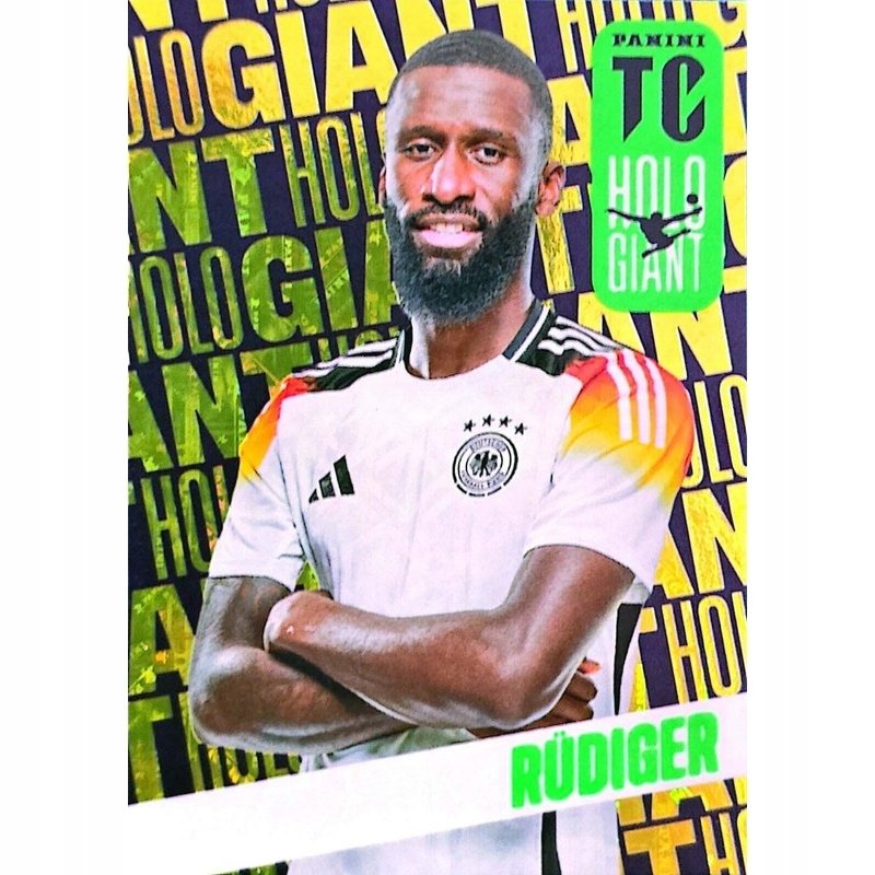 Antonio RUDIGER - HOLO GIANT PANINI TOP CLASS 2025 Limited Giants ...