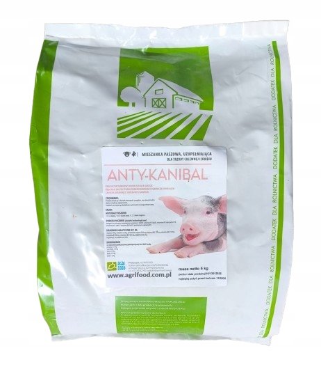Anty-Kanibal Produkt witaminowy zmniejszający agresję, kanibalizm 5kg ...