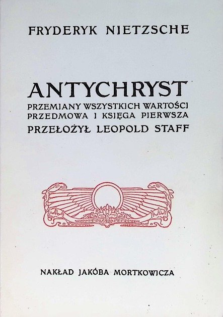 Antychryst - Nietzsche Fryderyk | Książka w Empik