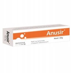 Anusir, maść na hemoroidy z kwasem hialuronowym, 30 g | Sklep EMPIK.COM