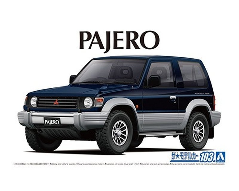 Aoshima 05697 1/24 MC#23 Mitsubishi V24WG Pajero Metal Top Wide XR-II '91 - AOSHIMA | Sklep ...
