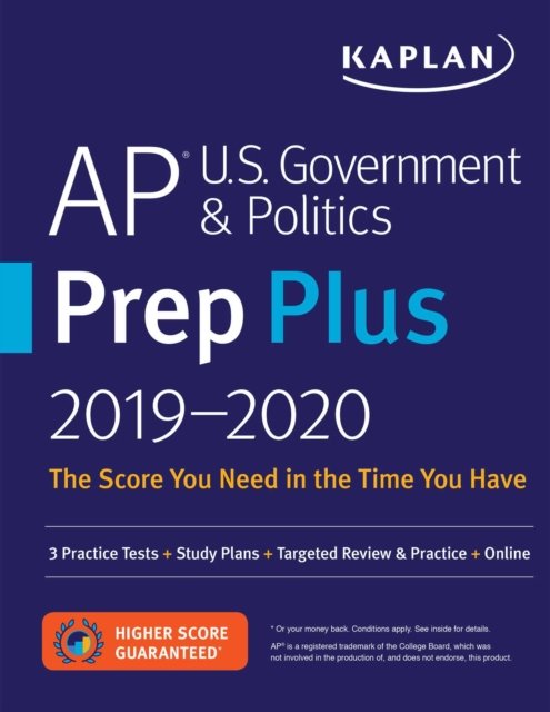 AP U.S. Government & Politics Prep Plus 2019-2020: 3 Practice Tests ... AP U.S. Government & Politics Prep Plus 2019-2020: 3 Practice Tests ...