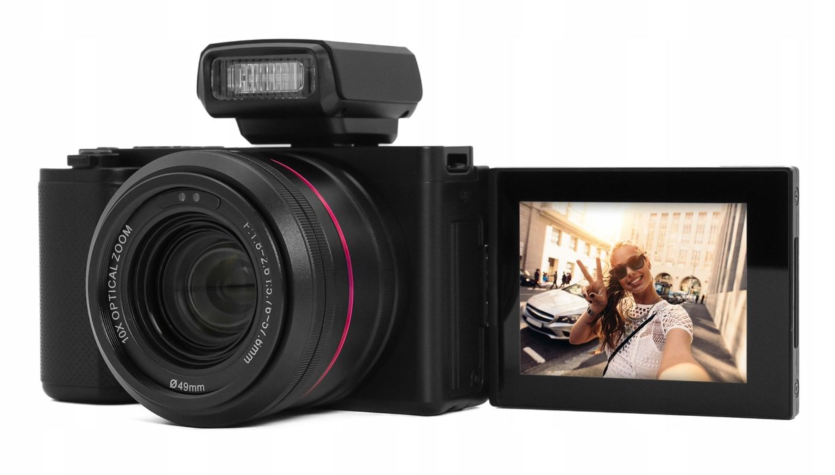 Aparat Cyfrowy Agfaphoto C130 24mp Video 4k Ruchomy Lcd 10x Zoom ...