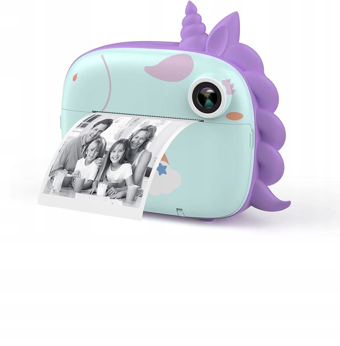 Aparat Cyfrowy dla Dzieci HiMont + Drukarka + Karta 32GB DIY - Inny ...