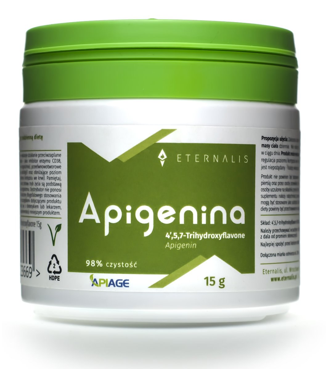 Apigenina Apigenin APIAGE (r) Eternalis z grejpfruta czerwonego 15g ...