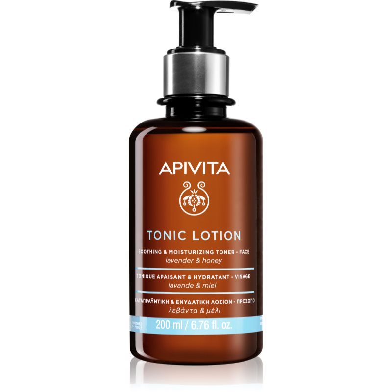 Apivita Tonic Lotion Soothing and Moisturizing Toner łagodzący tonik do twarzy o działaniu ...