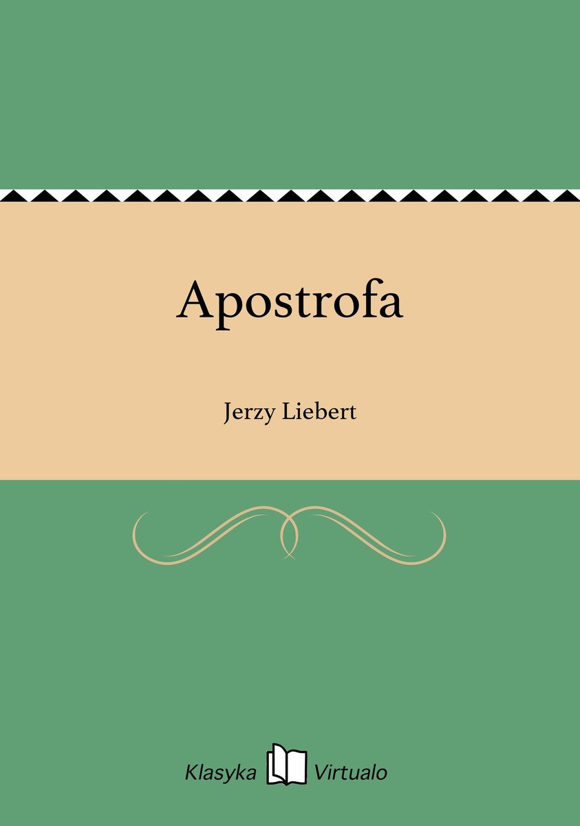 Apostrofa - ebook MOBI - Liebert Jerzy | Ebook Sklep EMPIK.COM