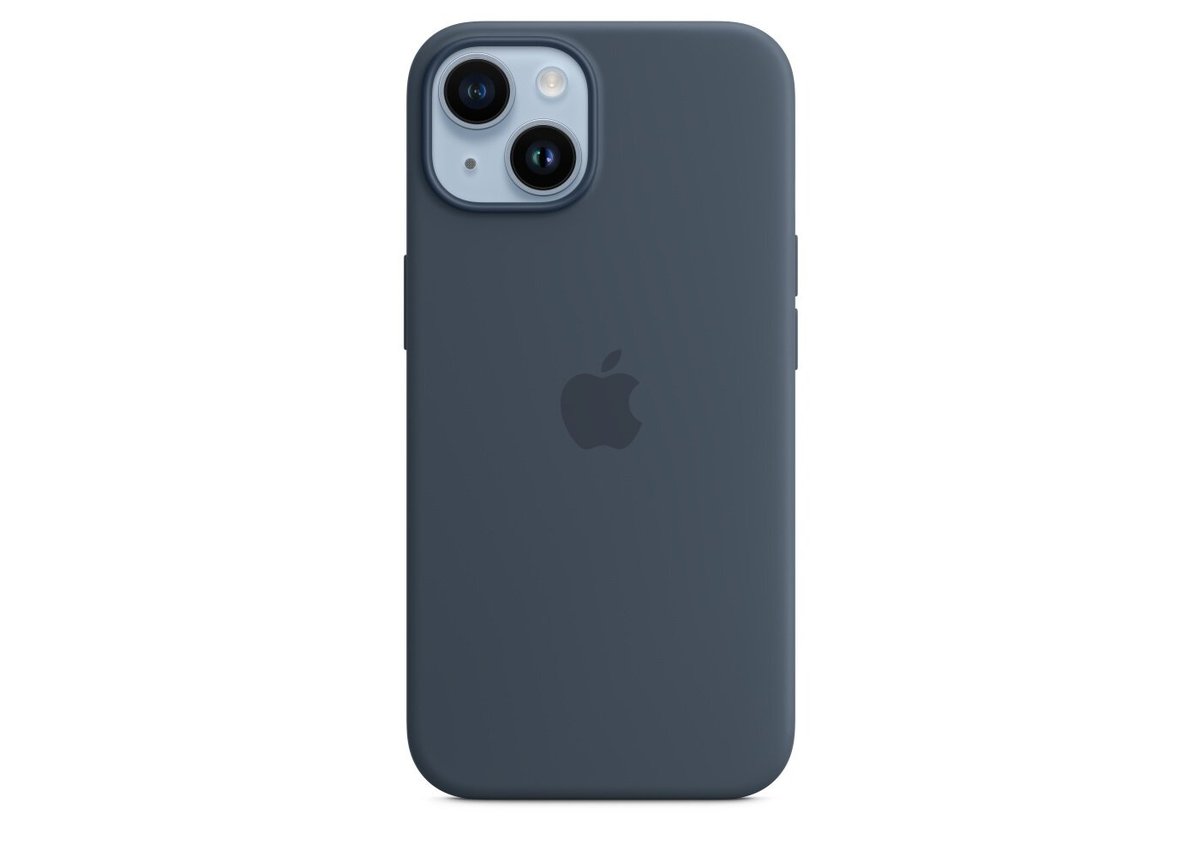 Apple, Etui na telefon, silikonowe, Iphone 14, Ciemnogranatowy - Apple ...